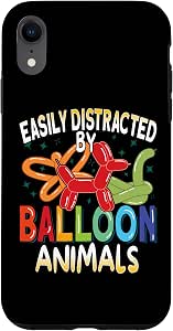 Amazon.com: iPhone XR Easily Distracted by Balloon Animal Artist ...