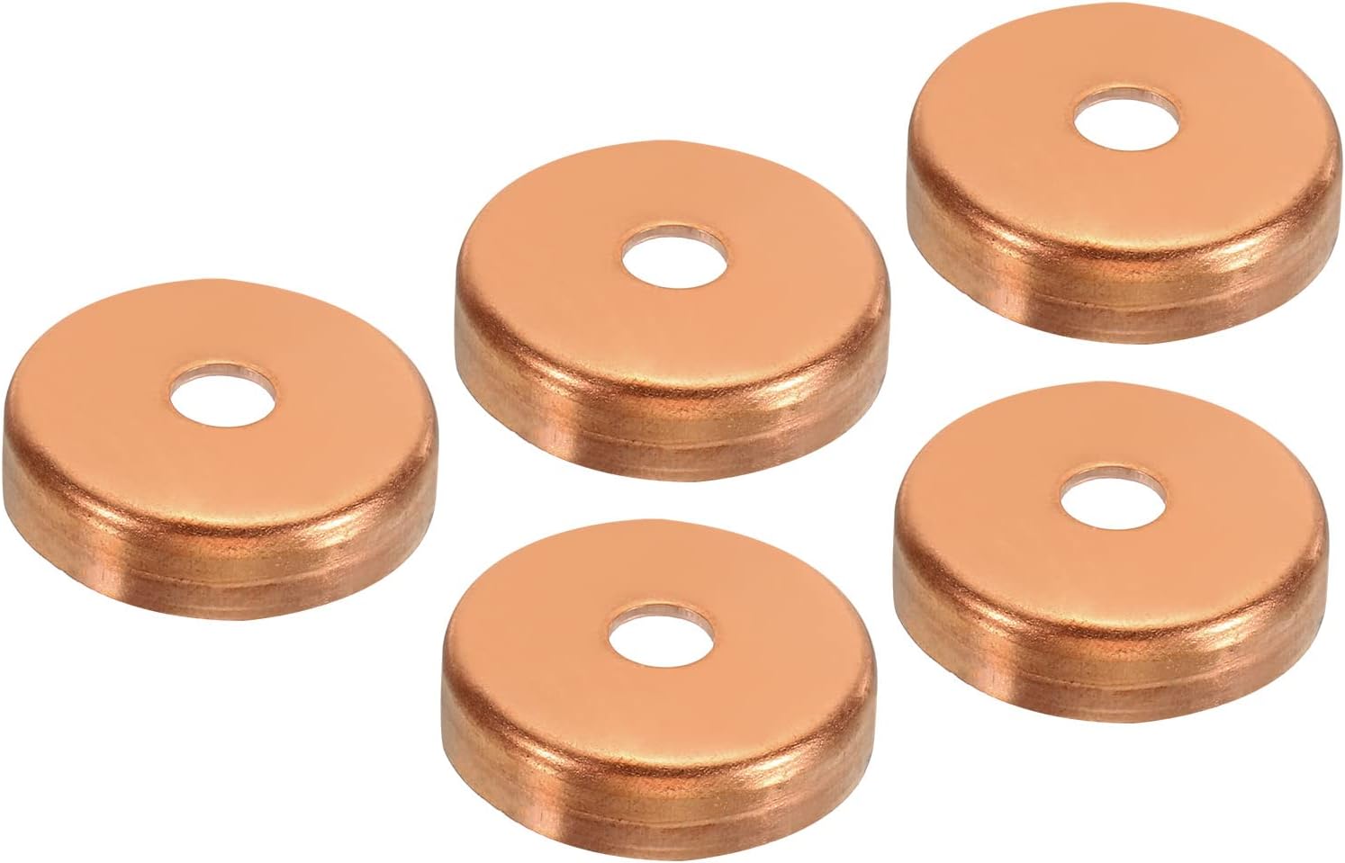 Amazon.com: PATIKIL 1" Copper End Cap with 1/4" Hole, 5 Pcs Pipe ...