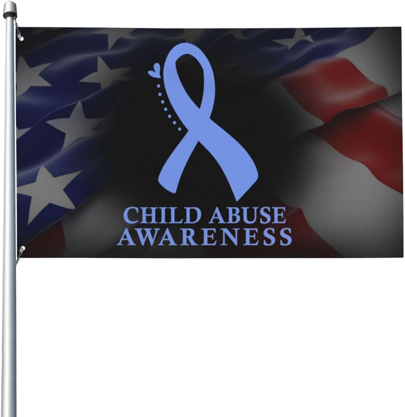 Amazon.com : Child Abuse Awareness Flag 3X5 Feet - Vivid Color - UV ...