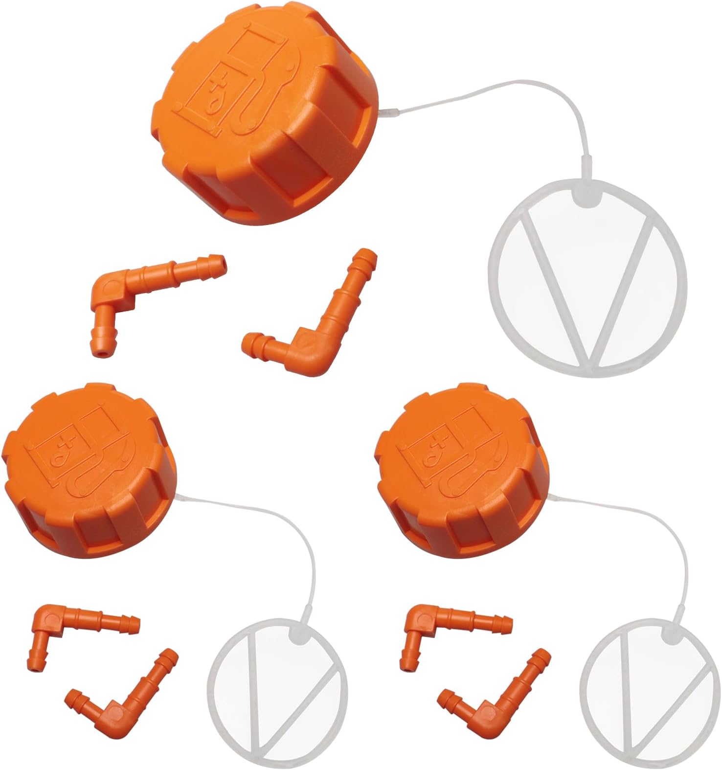 Amazon.com: P021040030 Fuel Tank Cap for ECHO PB-250LN SRM-266T PAS-280 ...