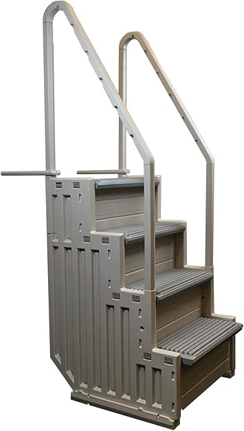 Amazon.com: Confer Step-1 Stair Ladder Entry System with 4 Steps and 2 ...