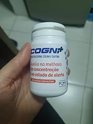 Cogni Mais 60 comprimidos - Suplemento para Auxílio da Concentração e ...