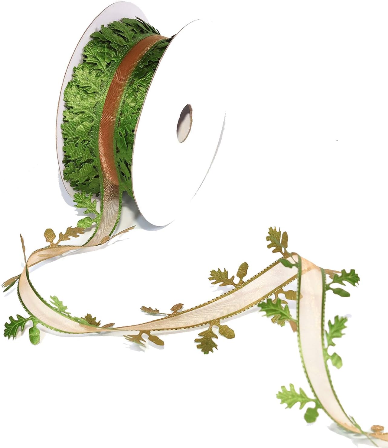 Amazon.com: Levylisa Olive Leaf Vine Ribbon - 21.8 Yards, DIY Wedding ...