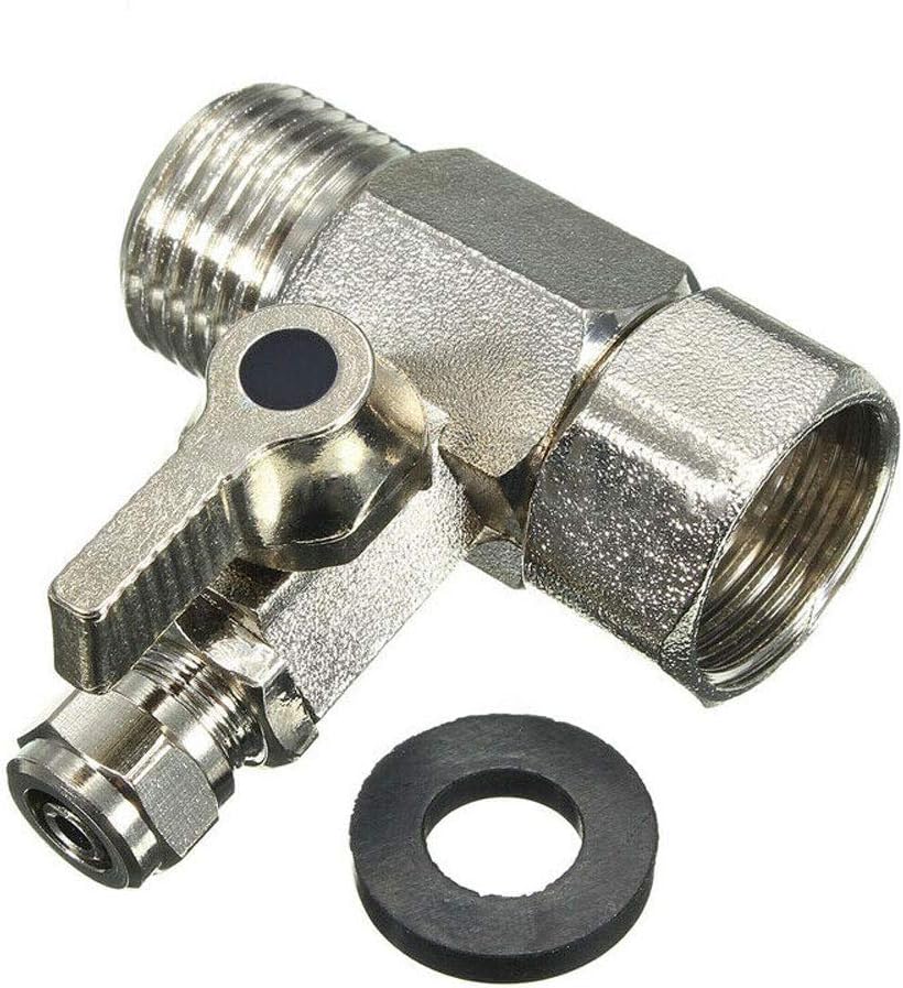 1/2" to 1/4" Feed Water Adapter Ball Valve Faucet Tap Reverse Osmosis ...