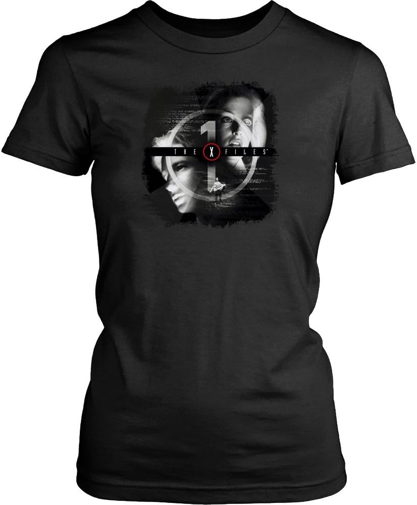 Amazon.com: X Files Shirt Women Edition with Mulder and Scully ...