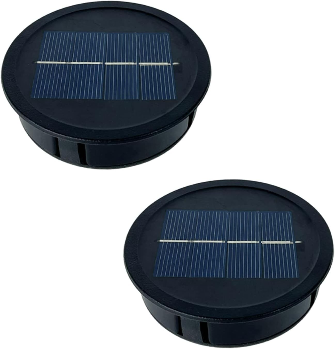 Amazon.com: ConKrian 2 Pack 15 Lumen LED Solar Lantern Replacement Top ...
