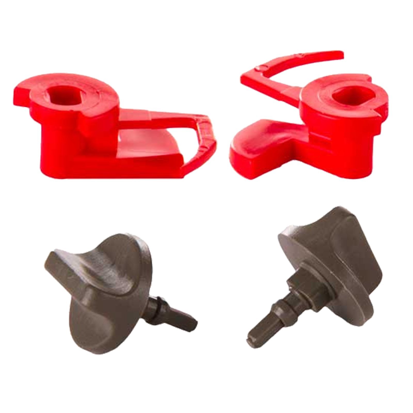 SPARES2GO Plastic Mechanical Locks for Neff Extractor Cooker Hood ...