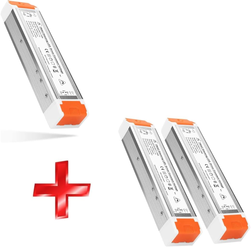 LEDMO Led dimmable Driver 12V 120W Quiet Operation Universal Regulated ...