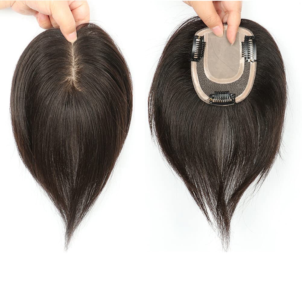 Amazon.com : LesafeV Human Hair Forehead Wiglet Piece Clip in Style ...