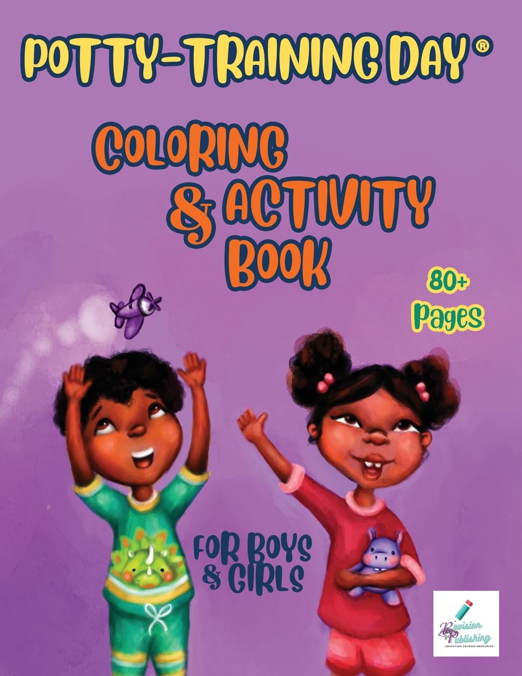Potty-Training Day Coloring and Activity Book: For Boys and Girls ...