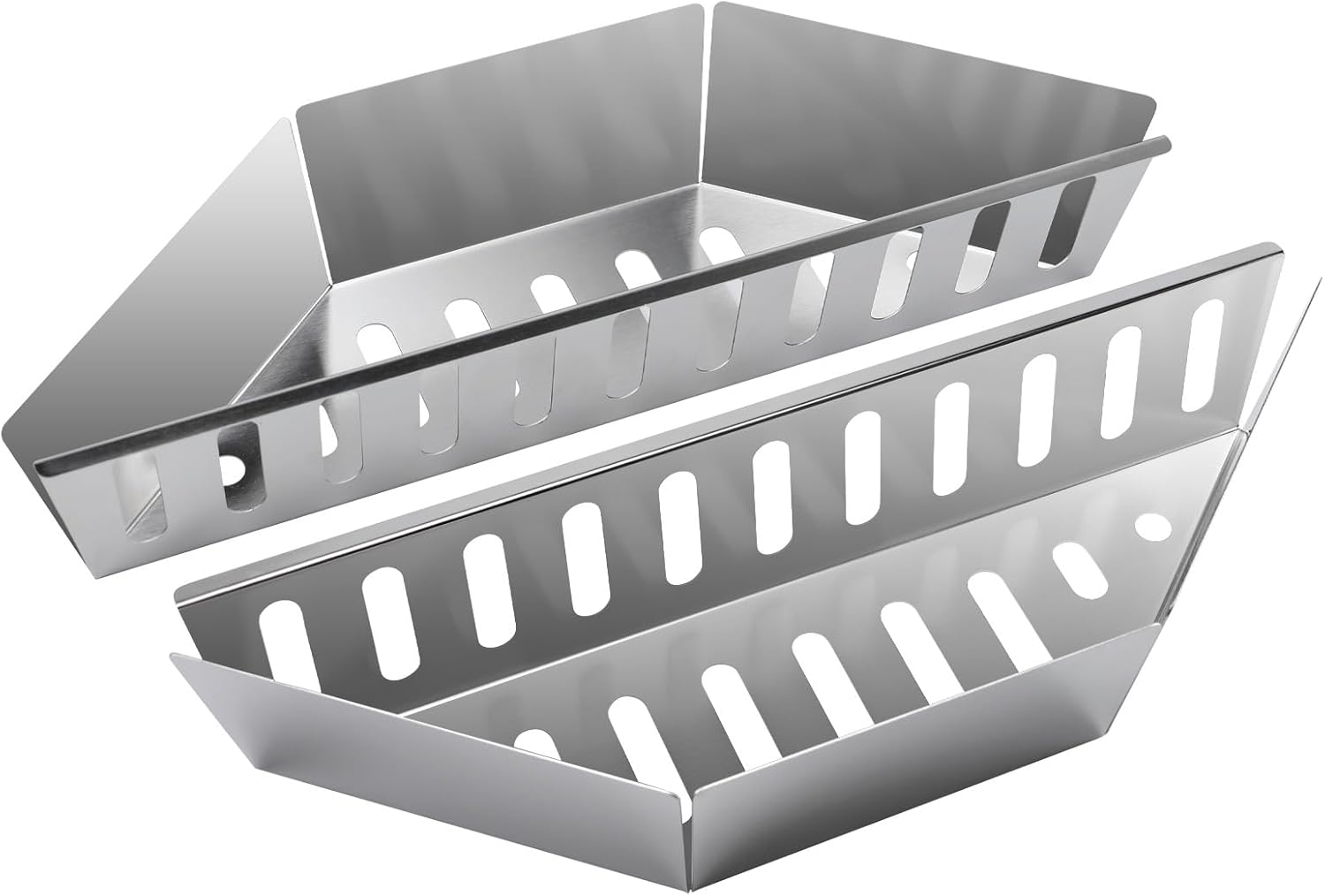 Amazon.com: Luoieo Charcoal Basket Stainless Steel Char Holder ...