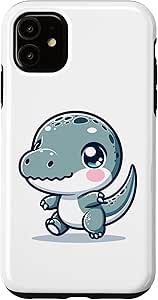 Amazon.com: iPhone 11 Adorable Cute Japanese Kawaii Chibi Allosaurus ...