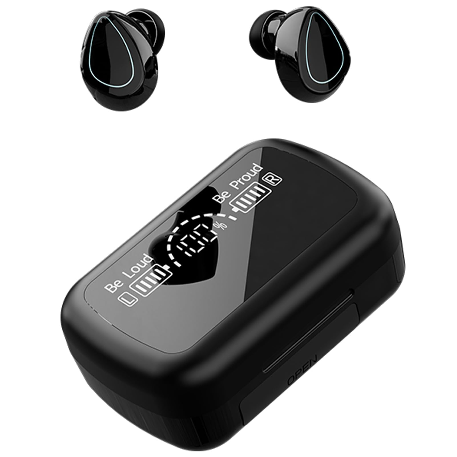 Amazon.com: 2024 Version True Wireless Bluetooth Earbuds with Charging ...