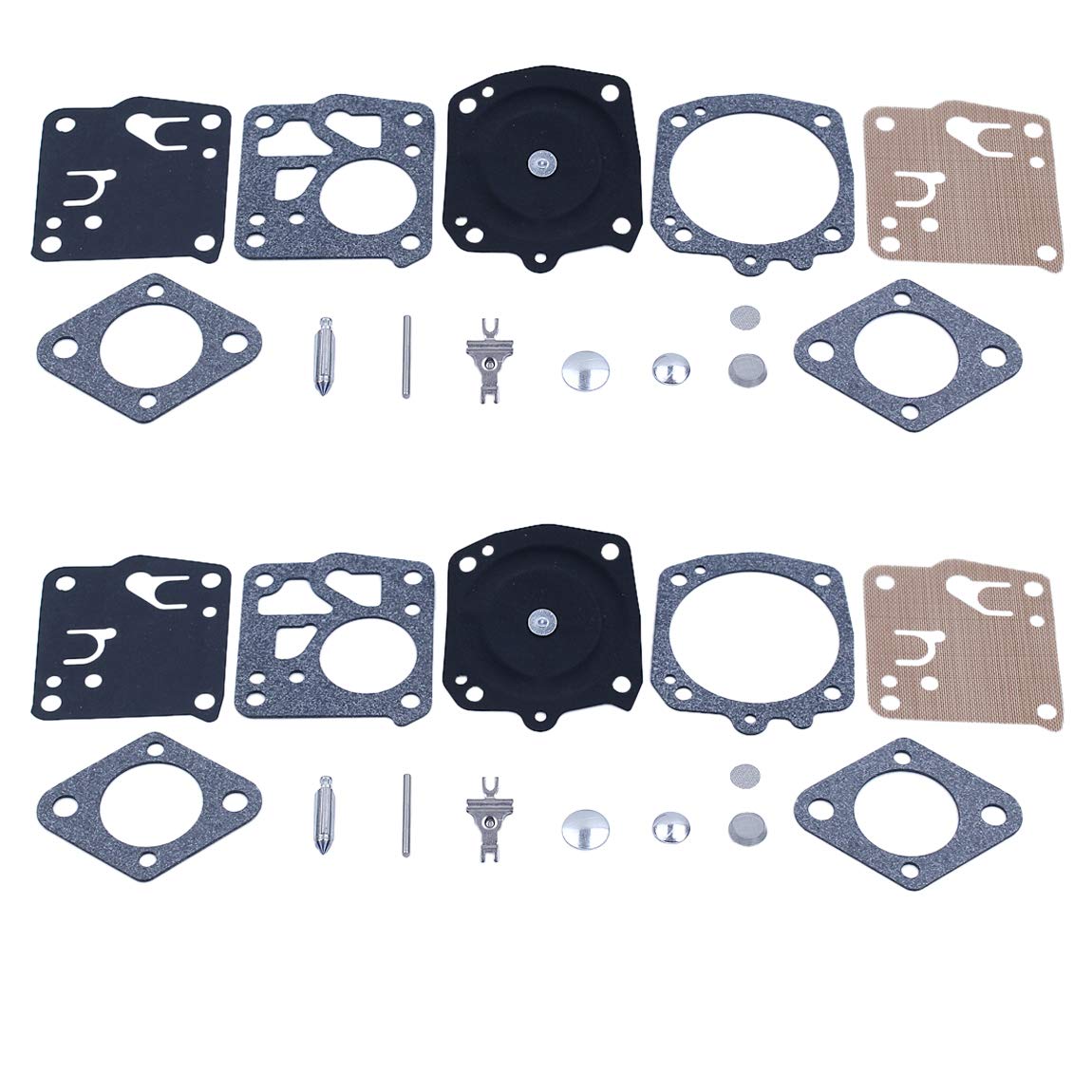 Mtanlo Carburetor Repair Kit For Jonsered 66E 60 62 HS-21D 49SP 50 51 ...