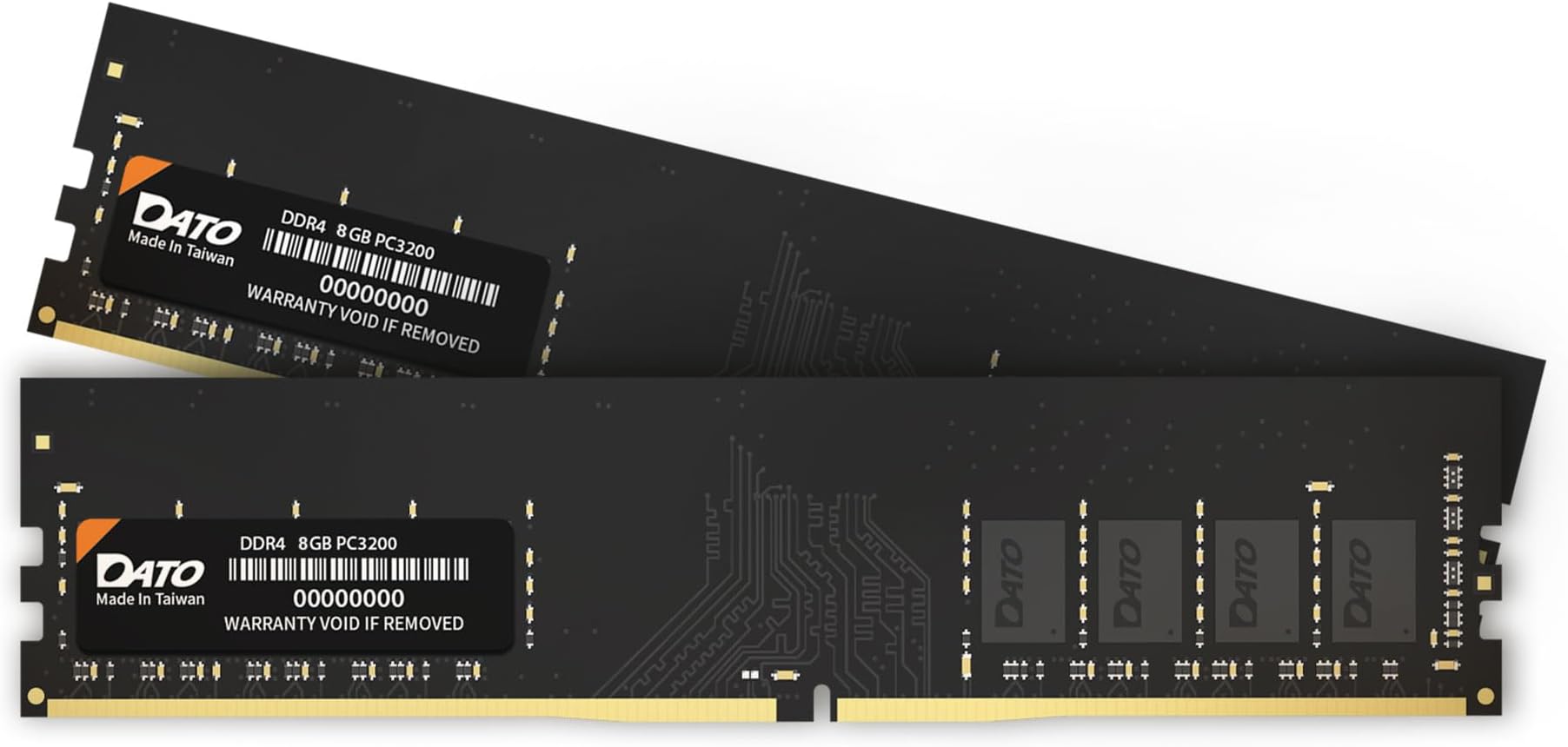 DATO 16GB (8GBx2) RAM, DDR4 3200MHz PC4-25600 CL22 1.2V 288-Pin Non-ECC ...
