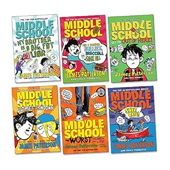 Middle School Pack, 6 books, RRP £41.94 (My Brother is a Big, Fat Liar ...