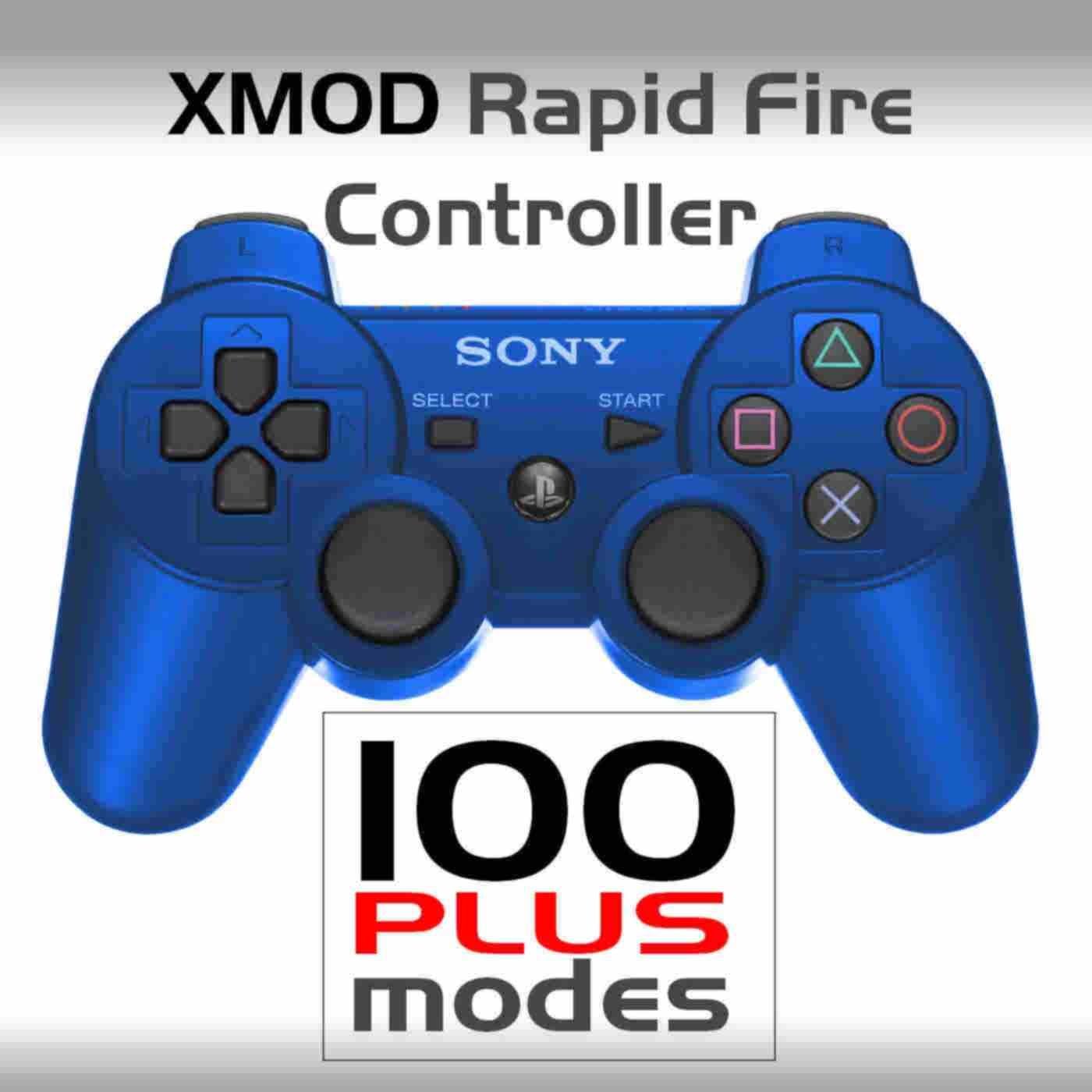 PS3 - PlayStation - SONY Dualshock 3 - Wireless Rapid Fire Mod Controller- XMOD Rapid Fire - 100 ...