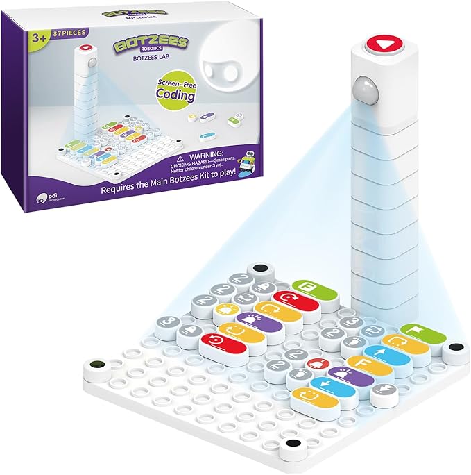 Pai Technology Botzees Lab Kit Add On Pack Designed For Botzees Class Plus Coding Robots Ages 3