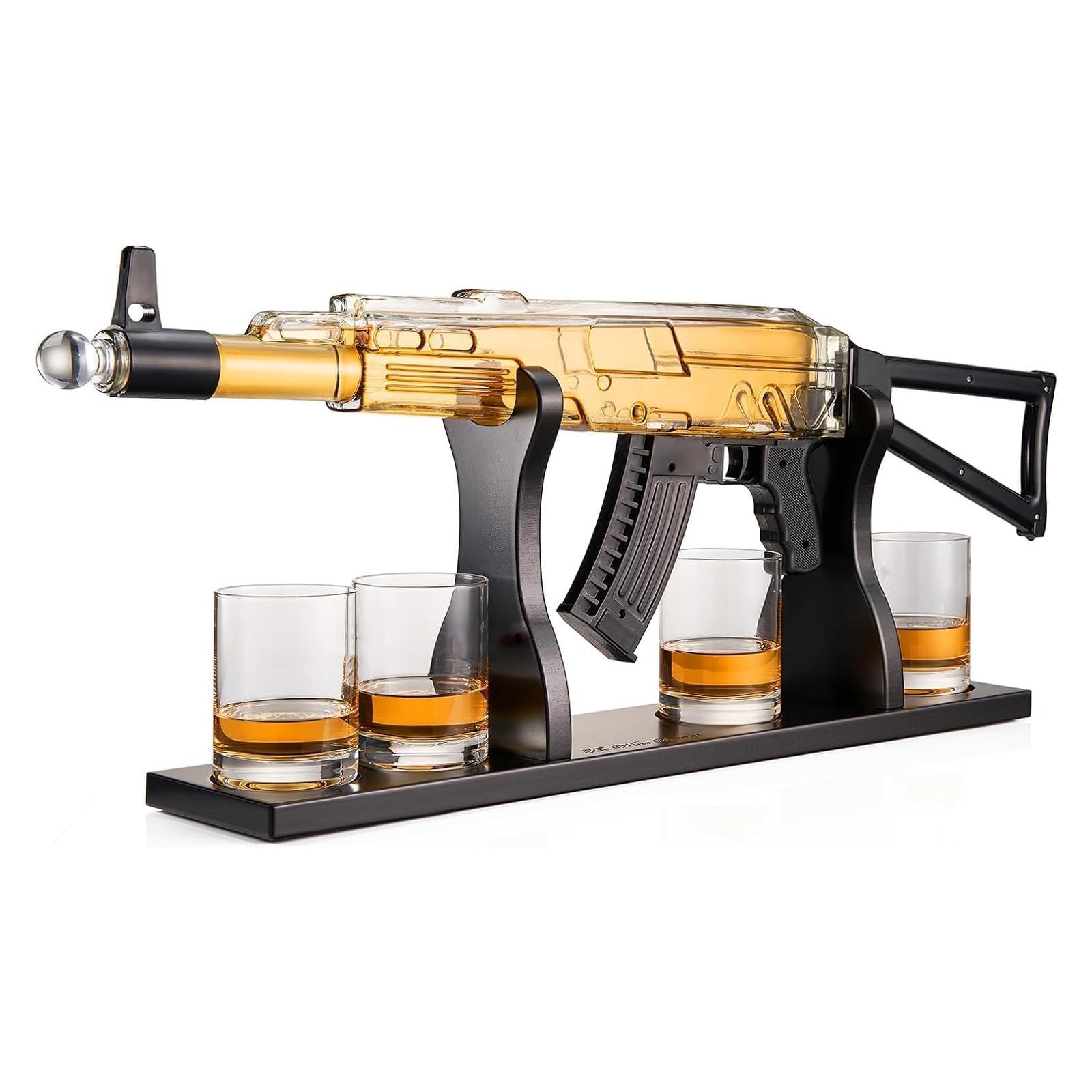 Amazon.com | Gifts for Men Dad, AK Whiskey Decanter Set for Men - Gun ...
