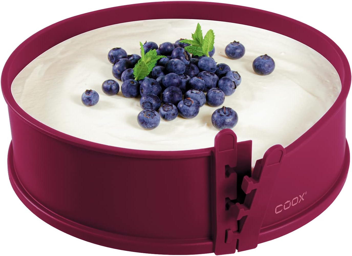 coox WUNDERFORM Basic M in Dunkelrot, die erste faltbare Kastenform ...