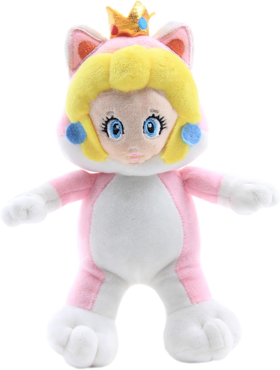 Laruokivi Cat Peach Plush Toy Pink Princess Peach Cartoon Plushies Doll ...