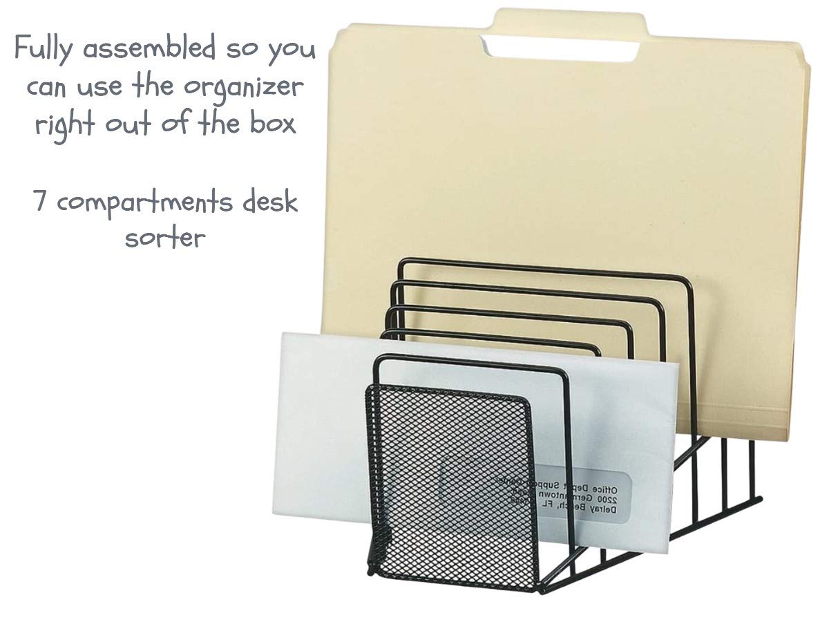 Snapklik.com : 1InTheOffice Incline Desktop File Sorter
