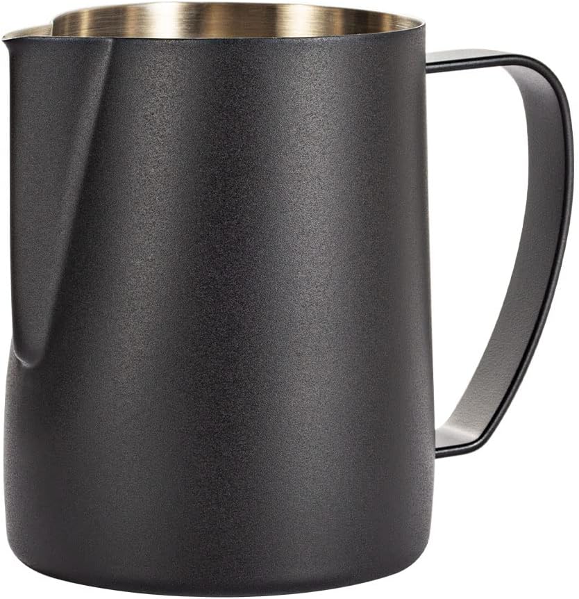 Amazon.com: Dianoo Milk Frothing Pitcher, 350ml Stainless Steel ...