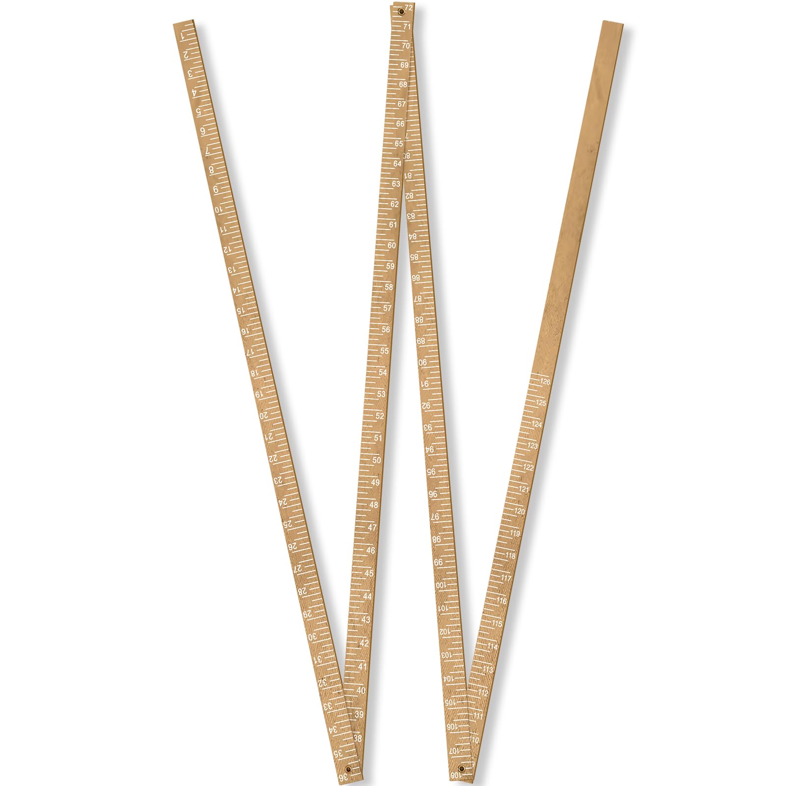 Amazon.com: Tellegloww 1 Pcs Oil Tank Measuring Stick 4 Fold to 126 ...