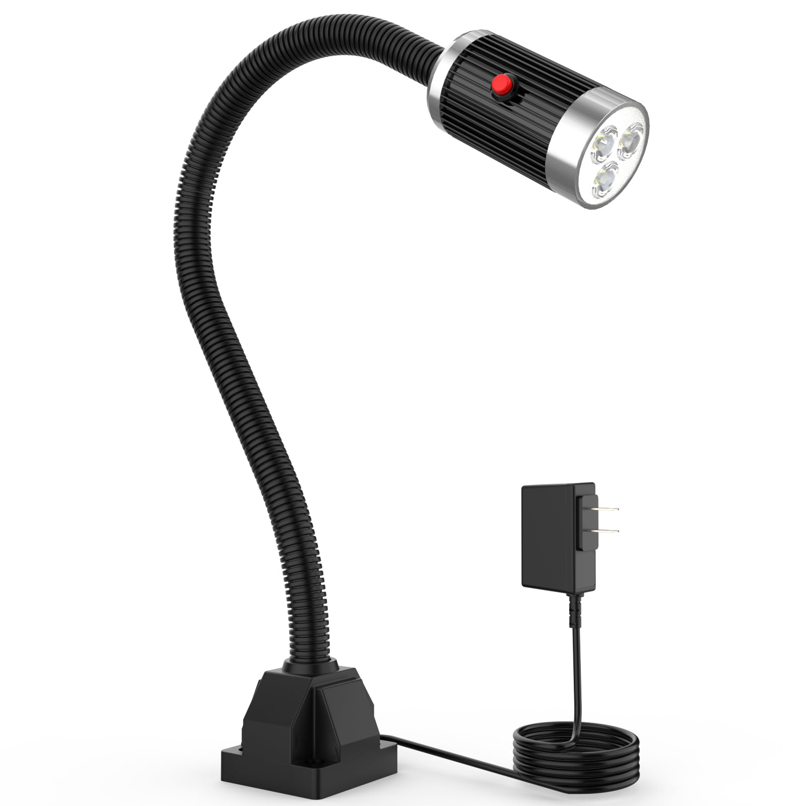 9w Led Machine Light,IP67 Water Proof Flexible Gooseneck Lathe Light ...