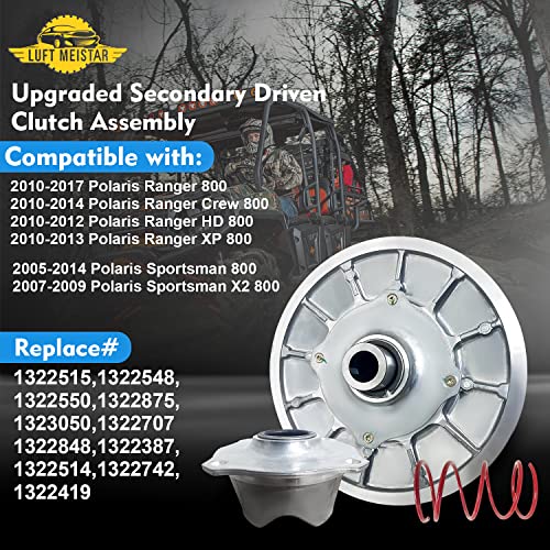 Snapklik.com : LUFT MEISTAR 1322548 Secondary Driven Clutch Assembly