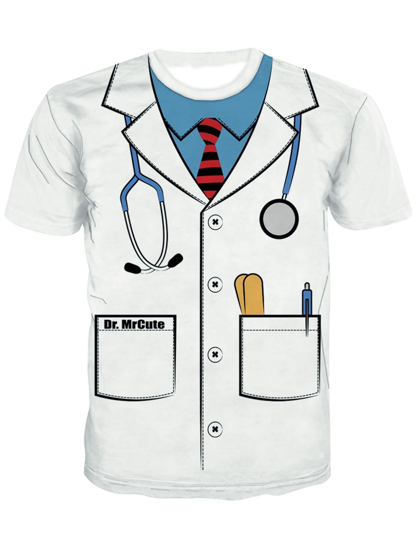 Snapklik.com : Costume Lab Coat Men - Doctor Clothes Medical Halloween ...