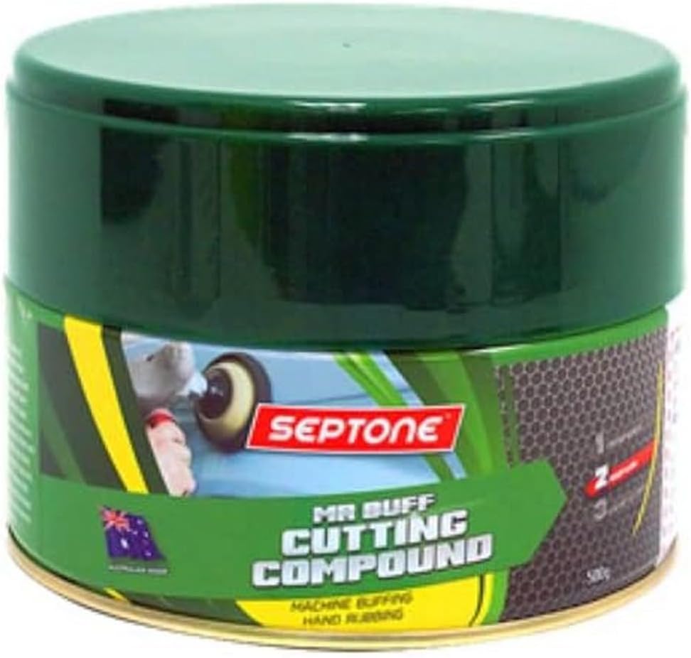 Septone Mr Buff Cutting Compound, 500 g, Multicolor : Amazon.com.au ...