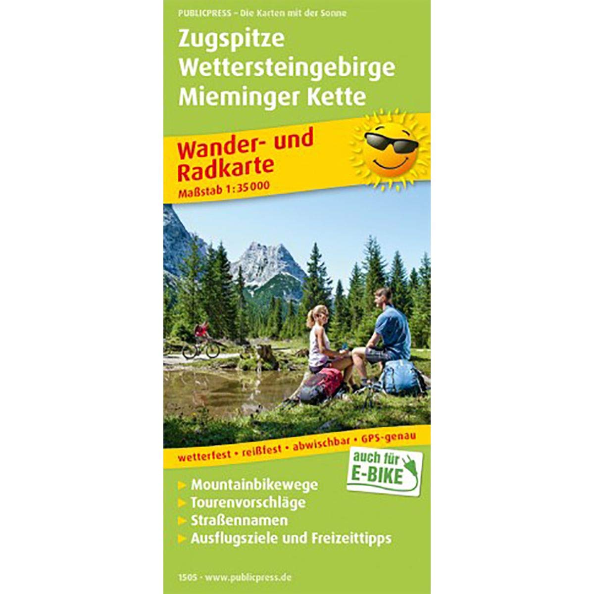 Buy Zugspitze - Wetterstein Mountains - Mieminger Chain, hiking and ...