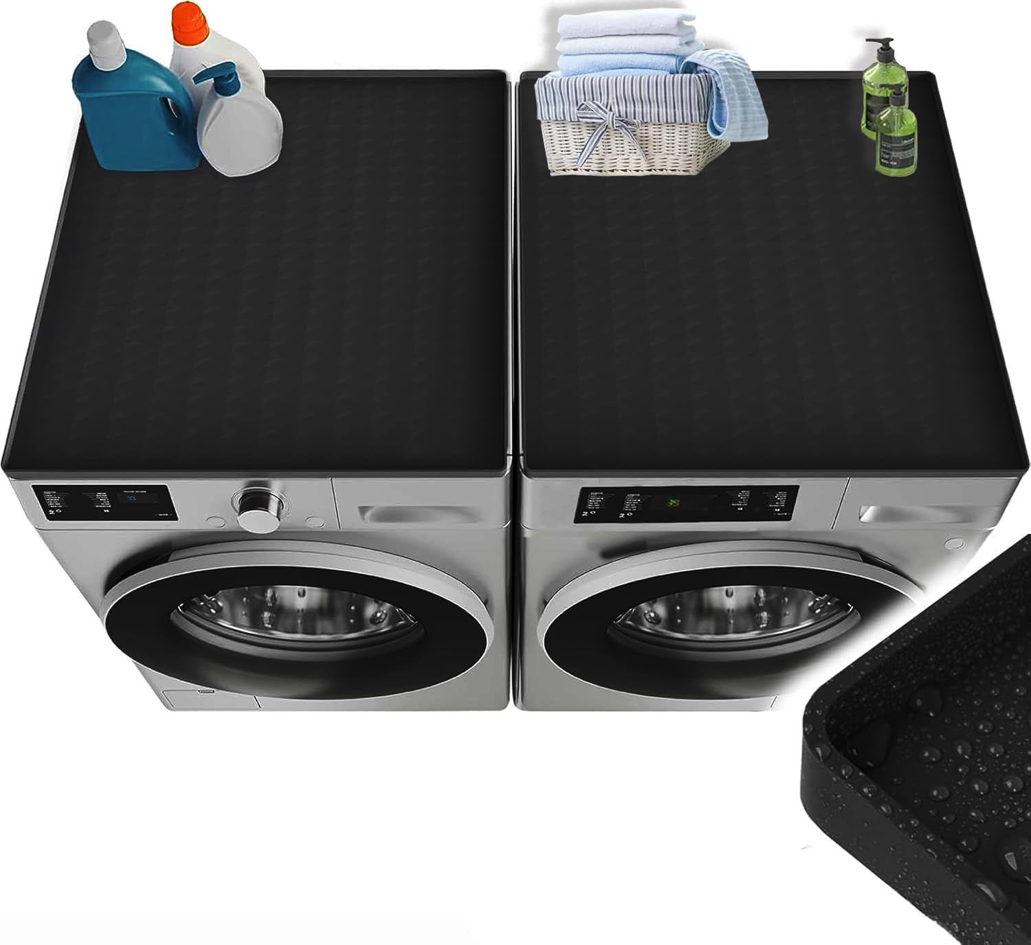 Amazon.com: Washer and Dryer Silicone Covers for the Top, Non Slip ...