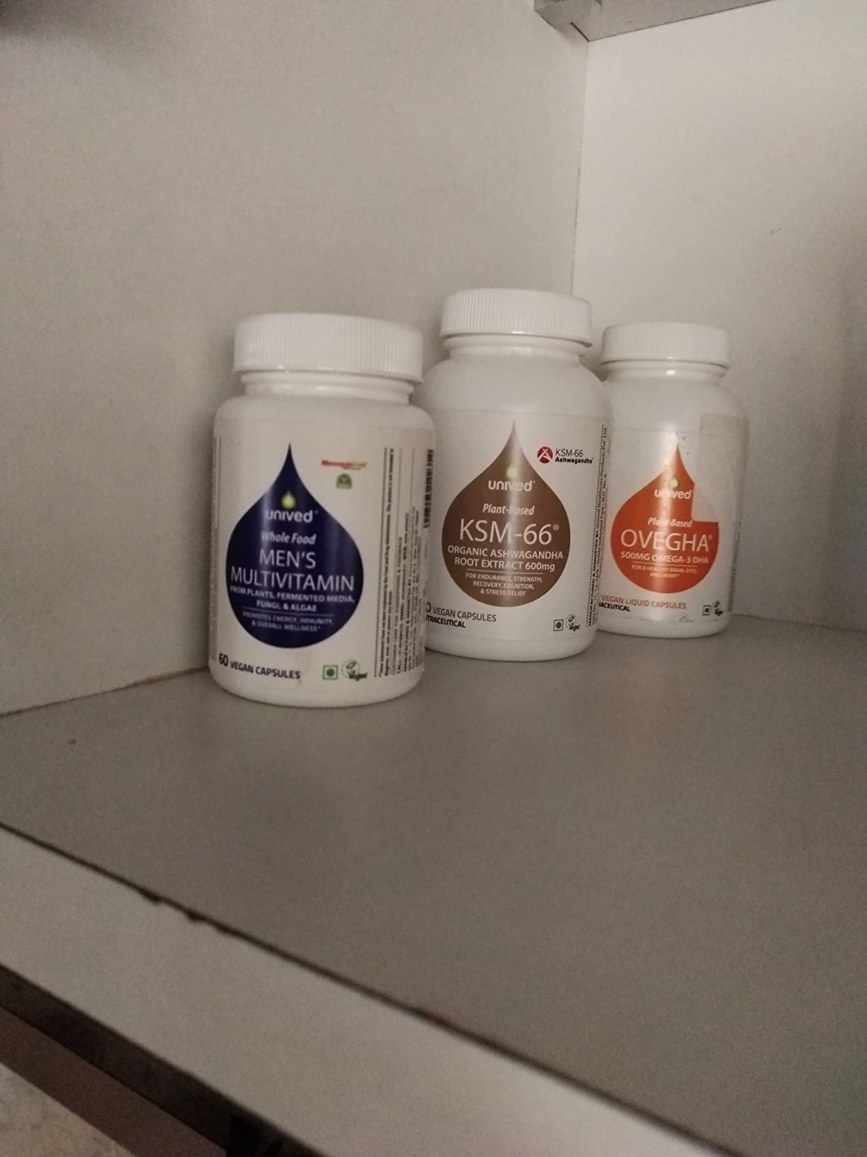 Unived Wholefood Multivitamin for Men | Plant-Based Multivitamins A, B ...