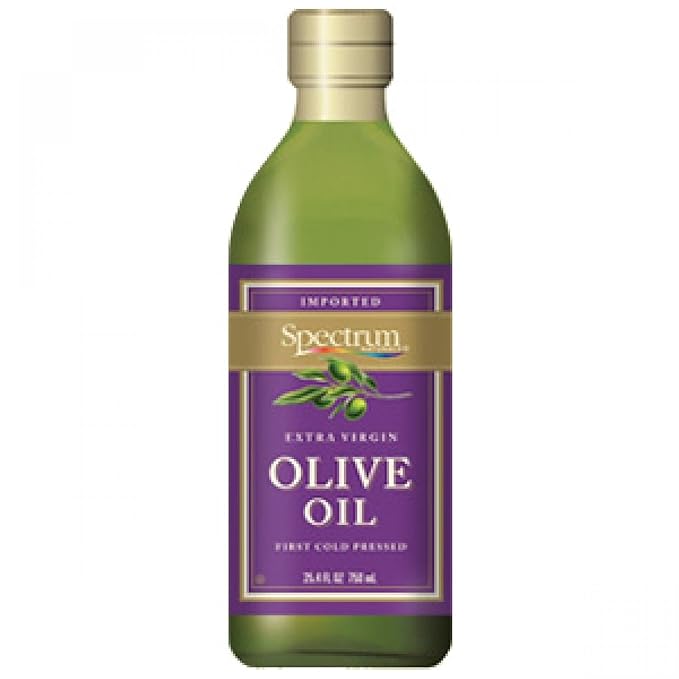 Amazon.com : Spectrum Organic Olive Oil, Unrefined Extra Virgin, 25.4 ...
