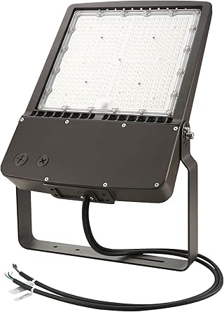 300W Dimmable Outdoor LED Flood Light Fixture, 5000K Daylight 42000LM ...