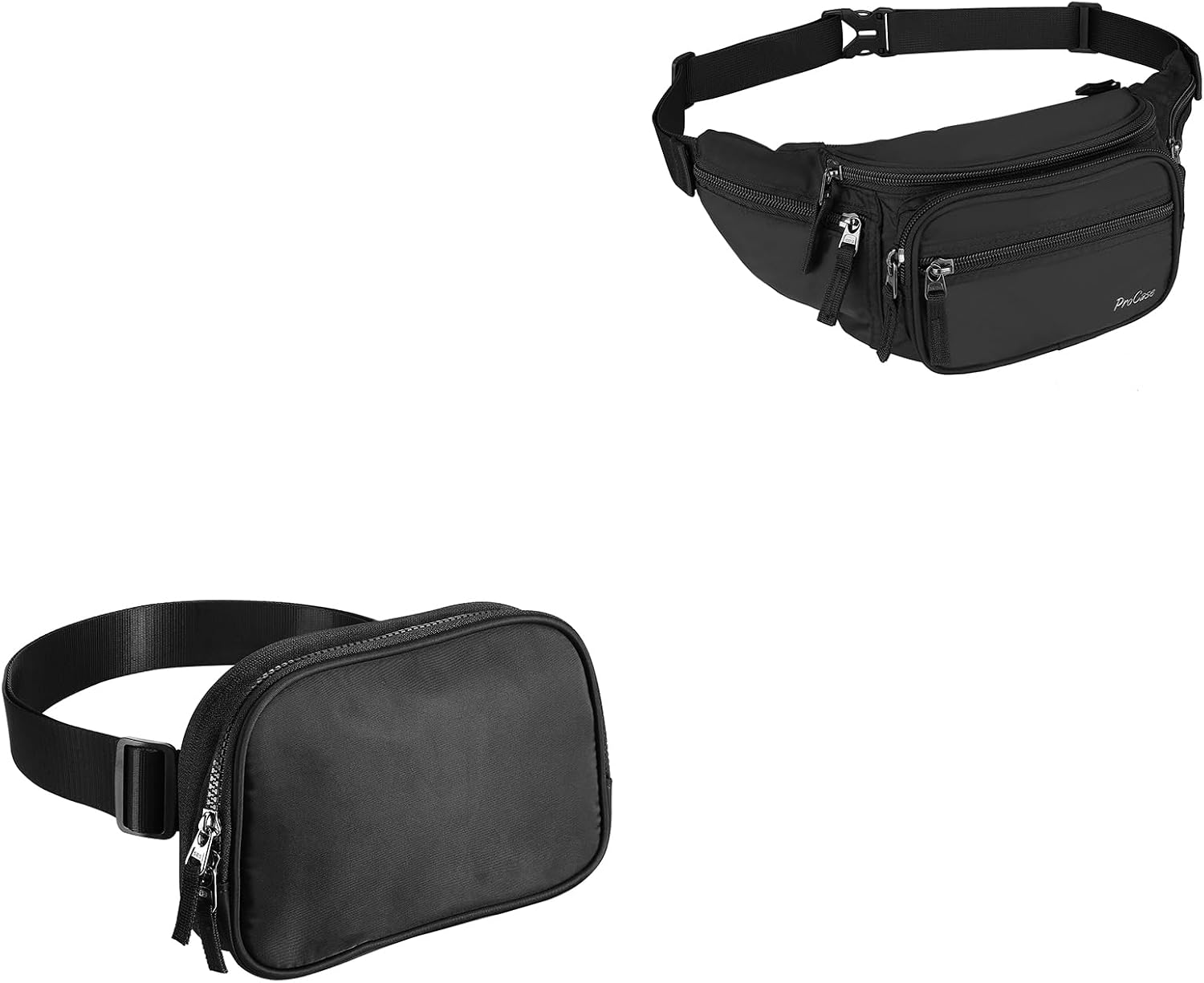 Amazon.com: ProCase Fanny Pack Waist Packs for Men Women Bundle with ...
