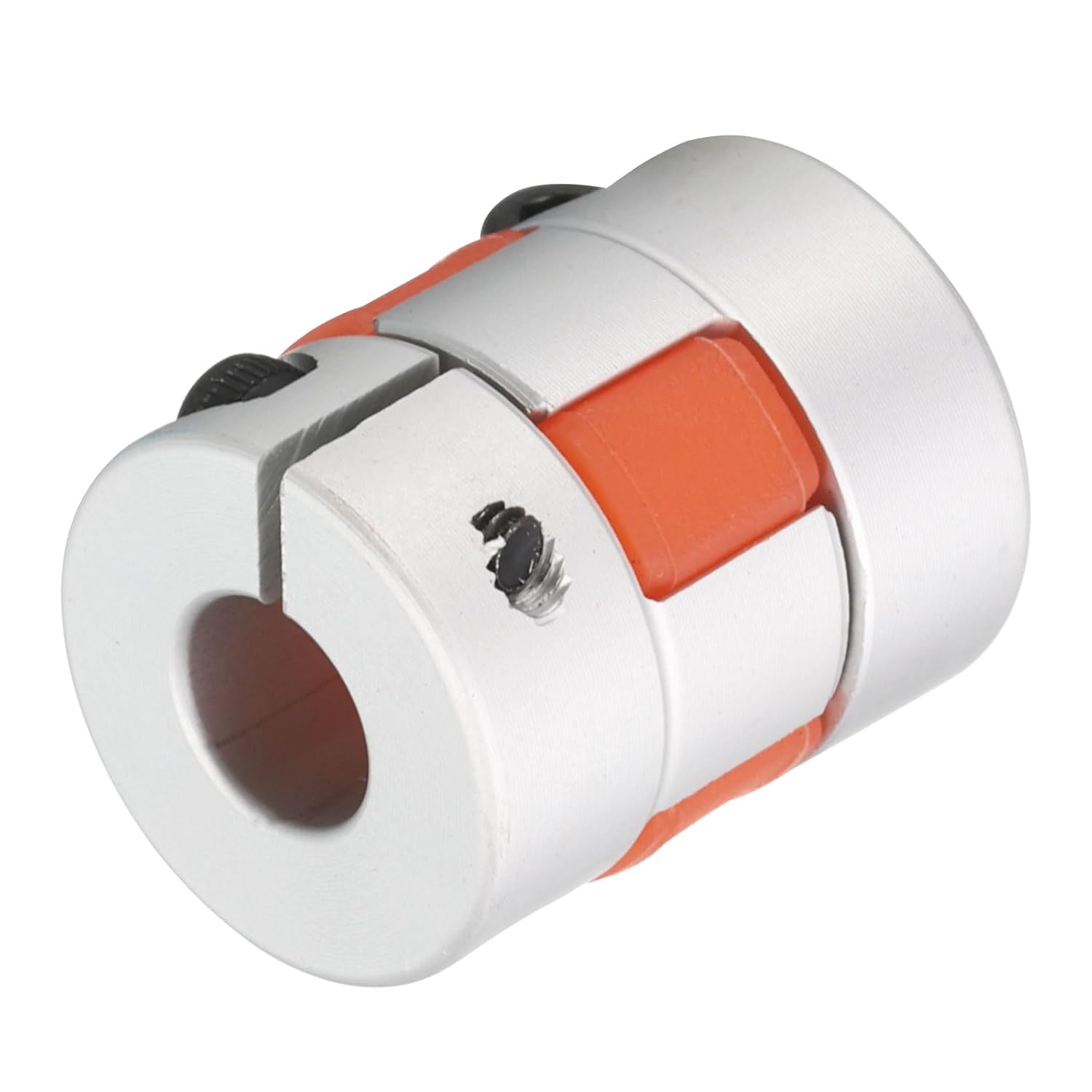 uxcell Aluminum Plum Shaft Coupling 6mm to 8mm Bore L25xD20 Flexible ...