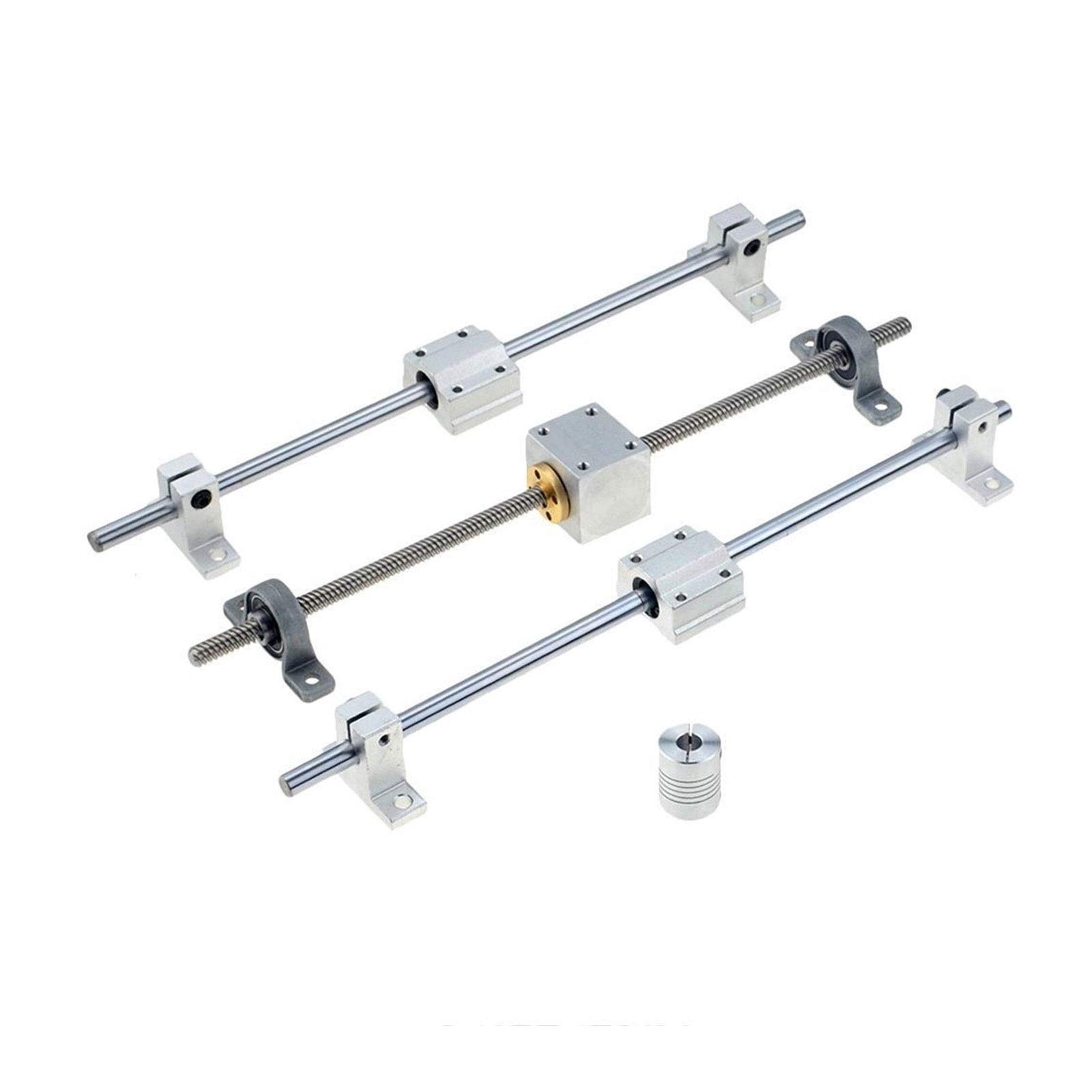 Amazon.com: XTYPE T8 Screw Lead Screw Kit, Diameter 8mm, Pitch 2mm ...