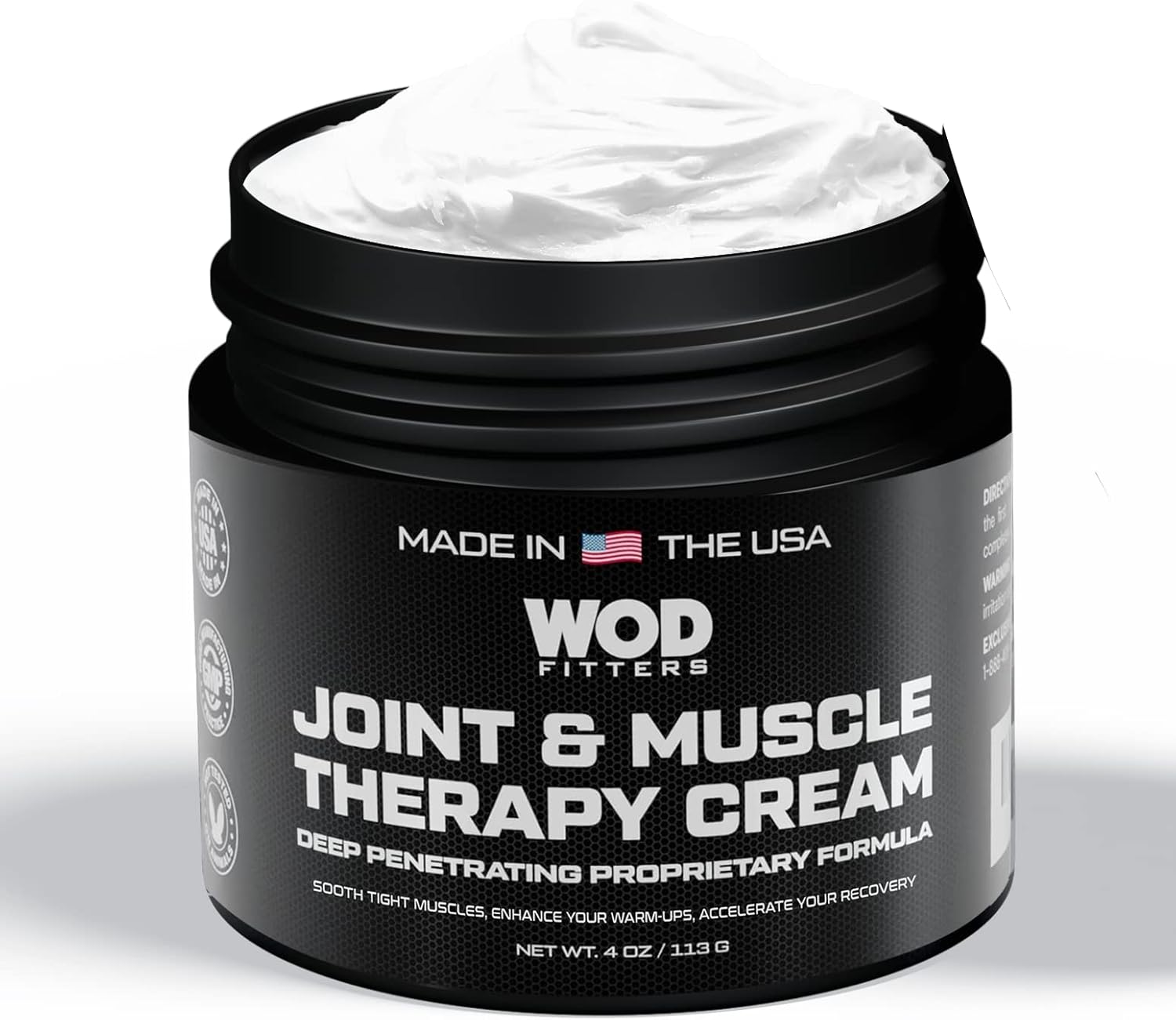 Amazon.com: WODFitters Muscle Cream - Joint and Muscle Cream with ...