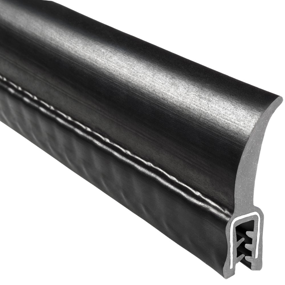 Trim-Lok DD1201-25 EPDM Dual Durometer Rubber/Metal Carrier Flap Seal ...