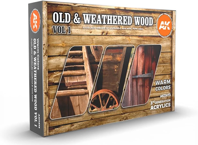 Amazon.com: AK-Interactive 3G Skin and Leather Colors Set - Model ...