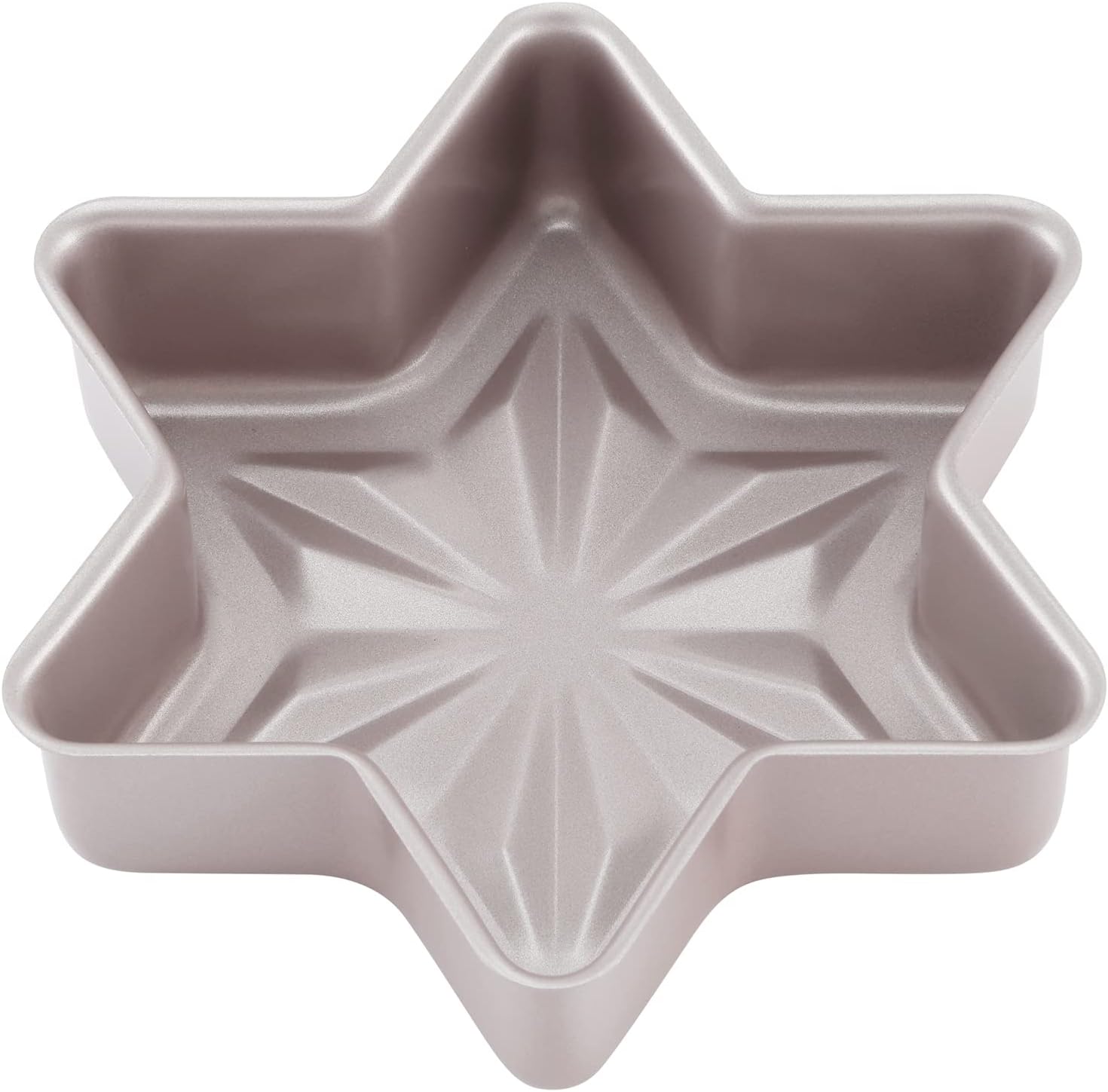Amazon.com: DaKuan 2 Packs Star Shaped Baking Mold, Silicone Cake Mold ...