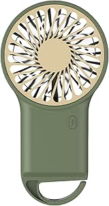 Amazon.com: HUGOOD Mini Portable Fan Powerful Handheld Fan Rechargeable ...