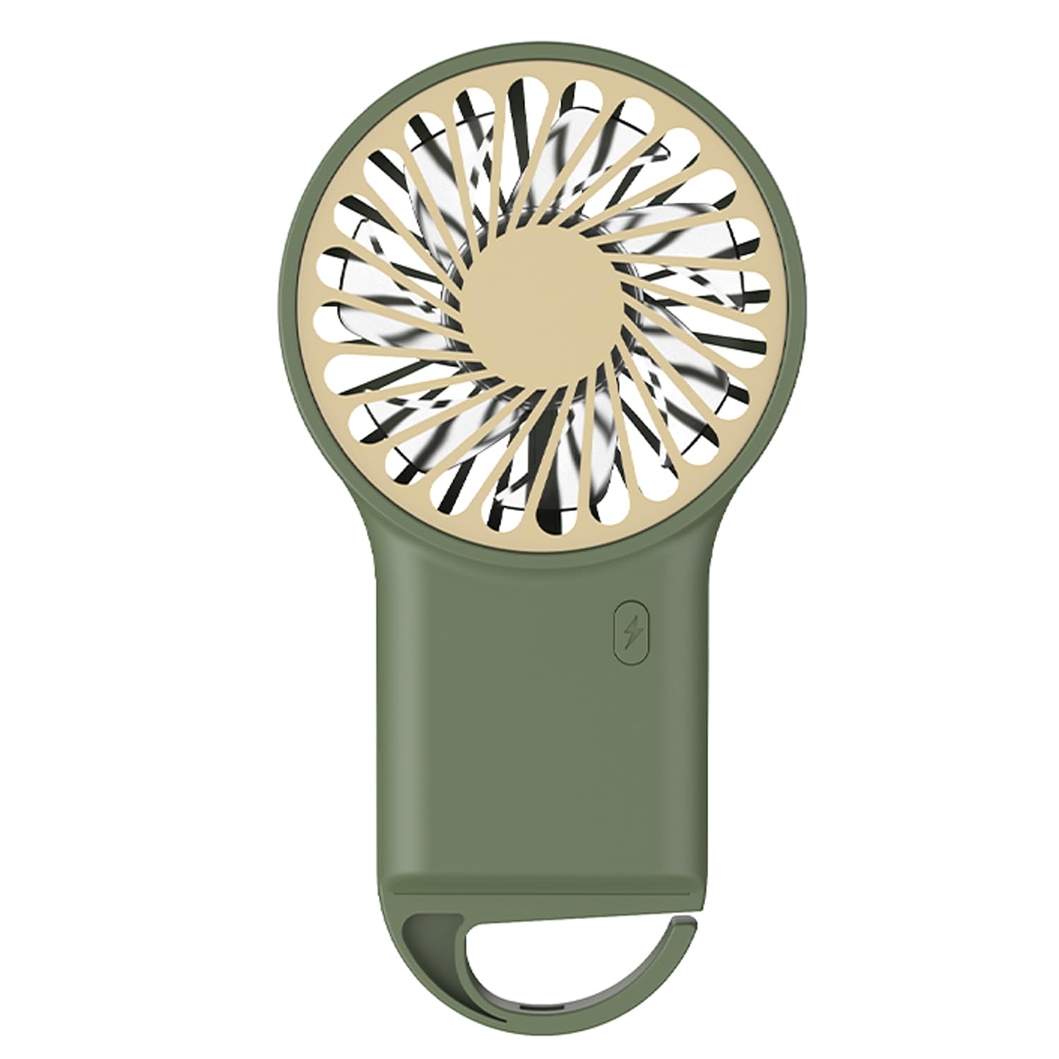 Amazon.com: HUGOOD Mini Portable Fan Powerful Handheld Fan Rechargeable ...