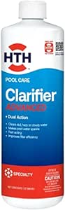 Amazon.com : HTH 67212 Swimming Pool Care Clarifier Advanced - Crystal ...