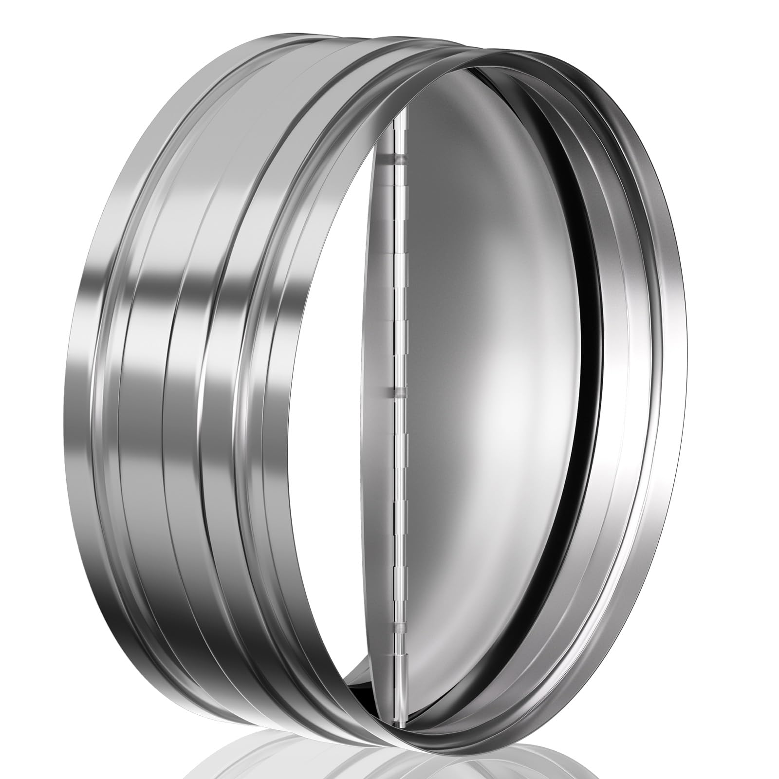 Snapklik.com : Upgraded Hon&Guan 10 Inch Duct Backdraft Damper