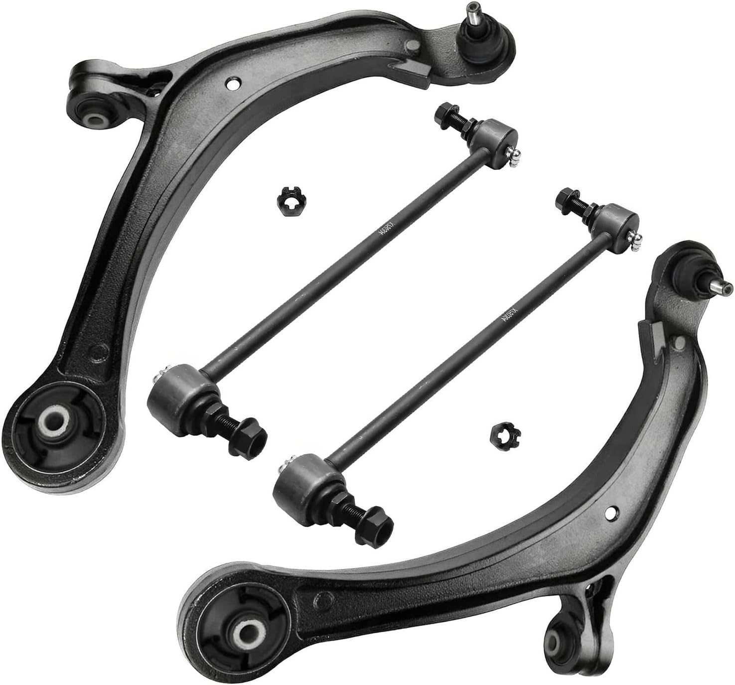 Amazon.com: Detroit Axle - 4pc Front End Control Arms Kit for 2011-2017 ...