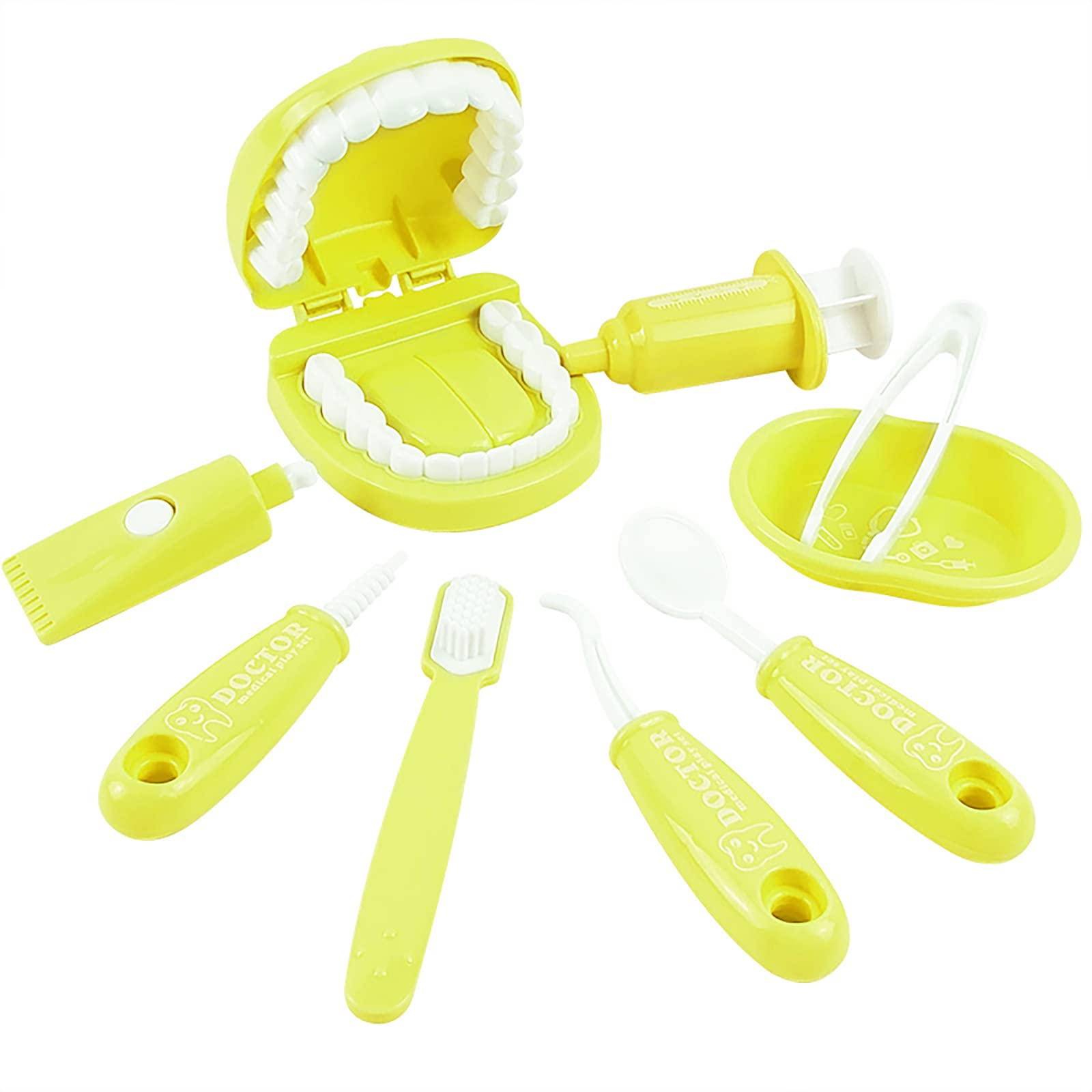 Buy YOUYA DENTAL Dental Early Education Brushing Toys, 9Pcs/Set ...